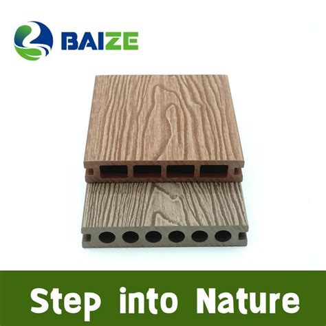 Load Bearing Pop WPC Composite Decking With Easy Installation Wood Plastic Composite Decking