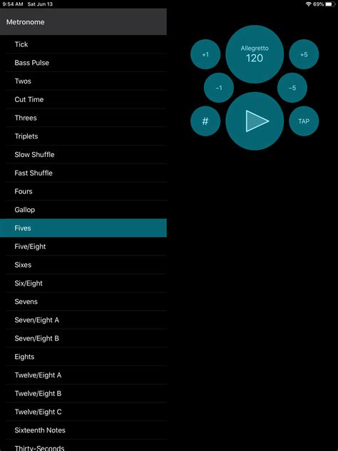 bpm percussion metronome