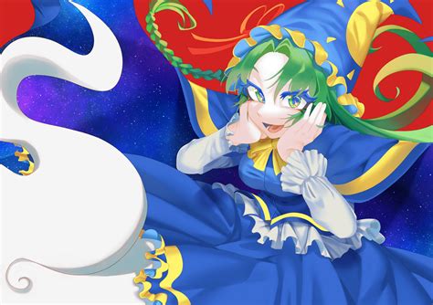 Cairng0rm Mima Touhou Touhou Touhou Pc 98 Highres 1girl Blue