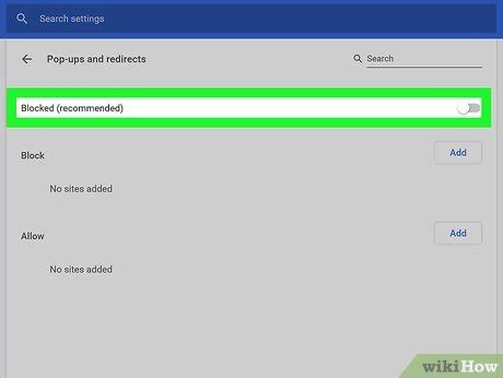 Ways To Turn On Pop Up Blocker WikiHow