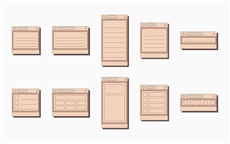 Collection Of Ui Notes List 32495097 Vector Art At Vecteezy