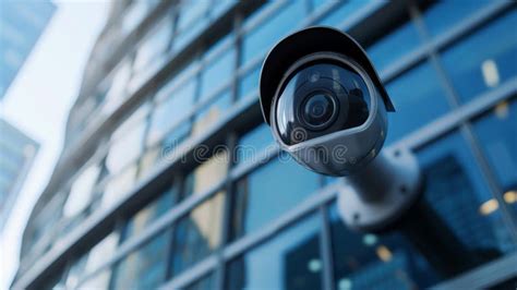 a smart building equipped with facial recognition security systems
