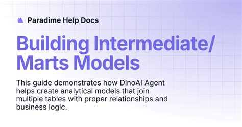 building intermediate marts models paradime help docs