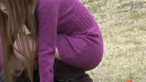 Public Sharking Video Of Stunning Oriental Vixen In The Nature
