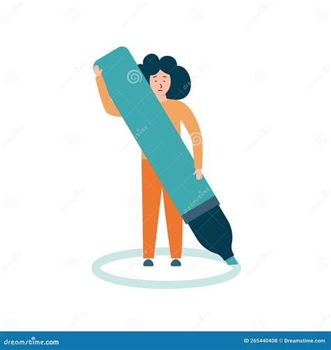 Personal Space Concept Characters Setting Protecting Personal Boundaries During Communication