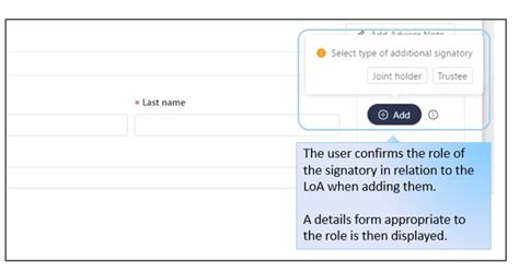 Step 1 Adding Client Details Unipass Letter Of Authority