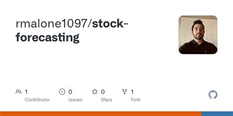 Github Rmalone1097stock Forecasting