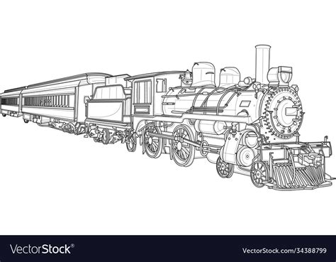 How To Draw A Real Train