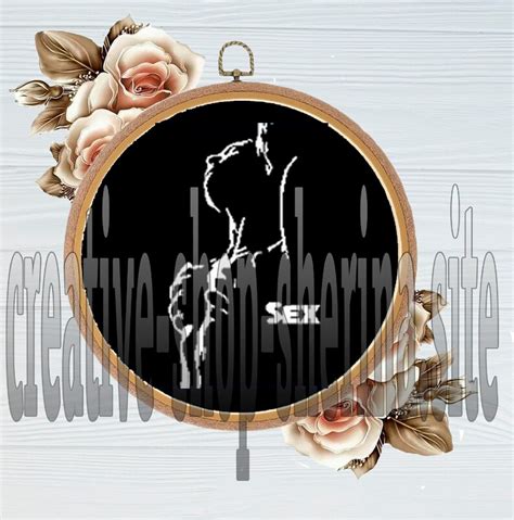 Ross Stitch Pattern Nude Sex Ross Stitch Pattern Silhouette Etsy