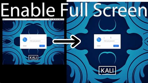 How To Enable Fullscreen In Kali Linux VirtualBox How To Enable Full Screen In VirtualBox