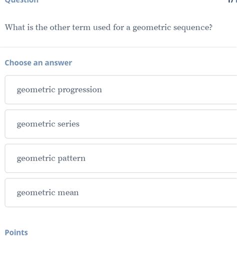 What Is The Other Term Used For A Geometric Studyx