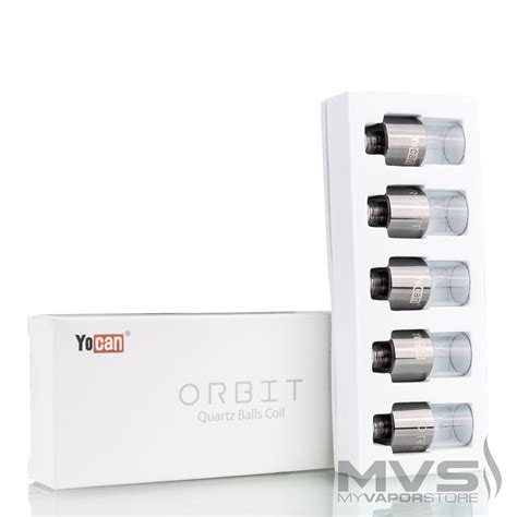 Yocan Orbit Quartz Balls Replacement Coils Pack Of 5