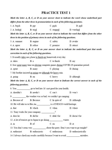 practice test 1 pdf hanoi