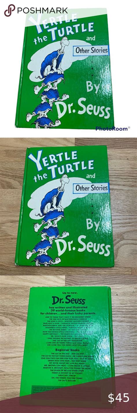 Yertle The Turtle And Other Stories By Dr Seuss Hardcover Book