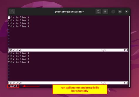mastering vim split window split vertically and horizontally