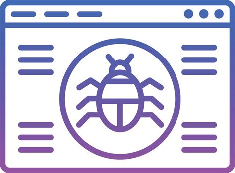 Website Bug Illustration Icon Vector Art At Vecteezy