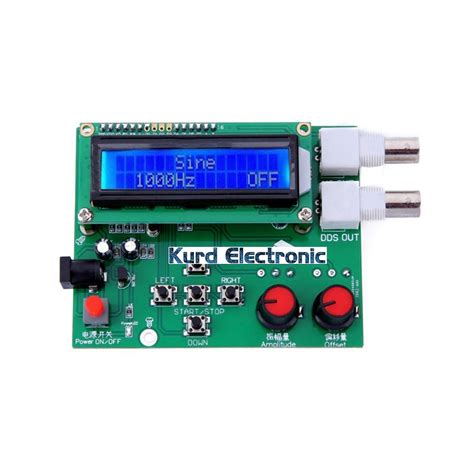 Dds Signal Generator Trigonometric Wave Sinusoidal Square Sawtooth Wave Kit 1hz 65534hz Kurd