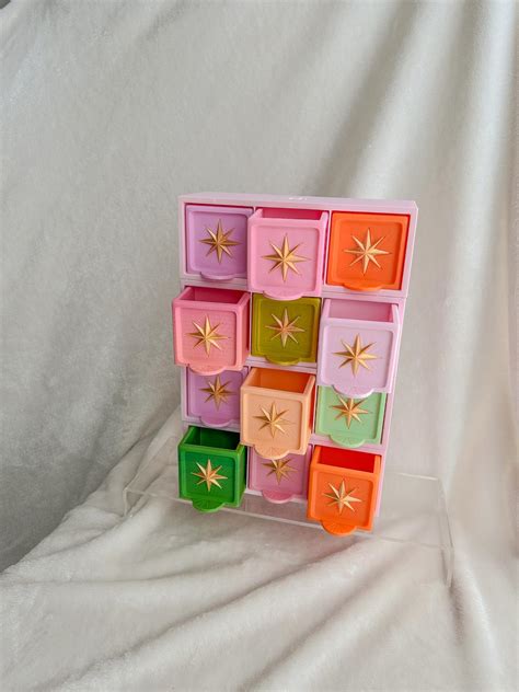 Modular Midcentury Drawer Organizer System A Retro Customizable Storage Solution 3d Model By