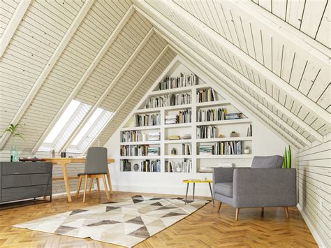 Attic Rooms Cleverly Making Use Of All Available Space