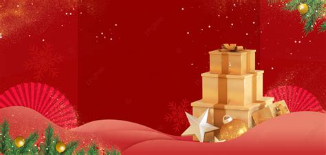 크리스마스 선물 상자 빨간색 간단한 포스터 배경 크리스마스 성탄절 선물 상자 배경 일러스트 및 사진 무료 다운로드 Pngtree