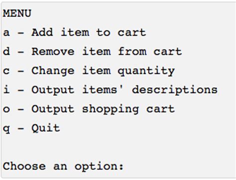 7 19 Online Shopping Cart Continued C Need Chegg Com
