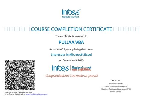 Pujjaa Vba On Linkedin Microsoftexcel Infosysspringboard
