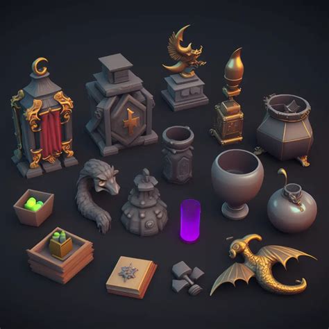 unity style game assets wnw