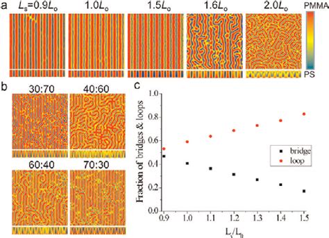 Figure From Directed Assembly Of Non Equilibrium ABA Triblock Copolymer Morphologies On