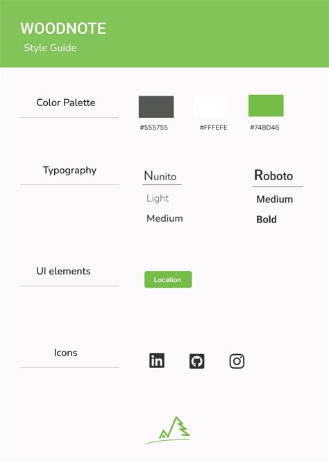 Ron Winny On Linkedin Woodnote Figma Uidesign Colorpalette