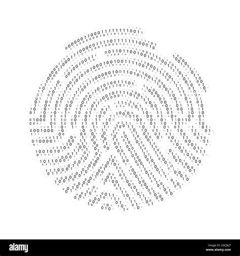 Fingerprint Digital Identification Circle Unique Fingerprint Icon
