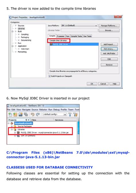 Chapter6 Database Connectivity Pdf Databases Computer Software