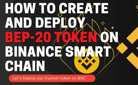 Create Bep20 Or Trc20 Token On Bsc Binance Smart Chain And Token Creation By Basmula Fiverr