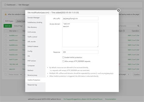 Aapanel Free Hosting Control Panel