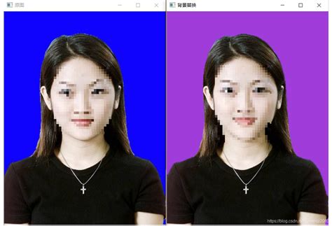 Opencv案例五： 更换背景色cvblurmask Mask Size33 Csdn博客