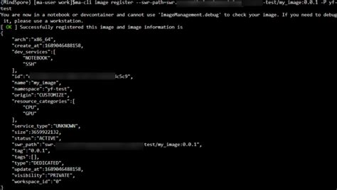Step 2 Registering A New Imagecreating And Using A Custom Image In