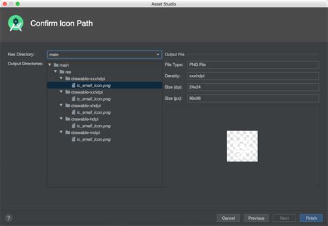 Set Up Android Studio Icon Casterlo