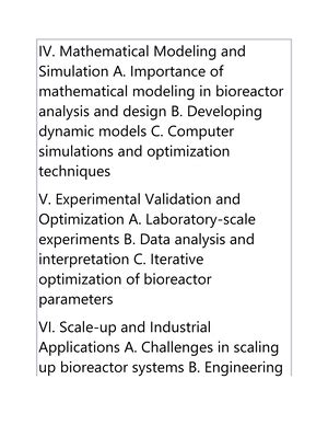 Bioreactor Analysis And Design BioR Analysis Design Bioreactor Analysis And Design Refers To
