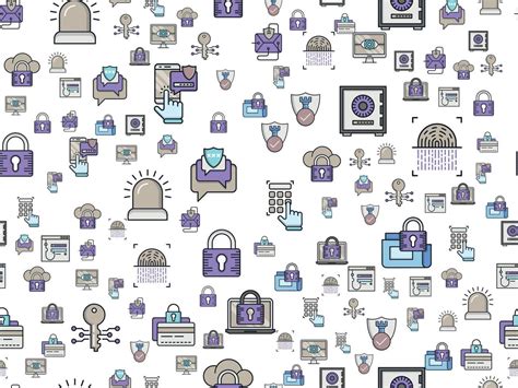 security seamless pattern design repeat textile design fabric print