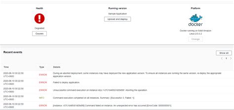 Node Js Unable To Deploy Node Image NestJS On AWS Elastic Beanstalk Stack Overflow