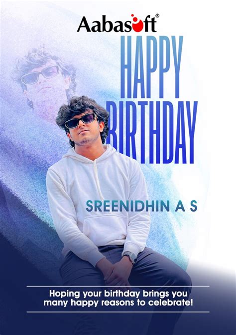 Sreenidhin A S On Linkedin Aabasoft Birthday Lifeataabasoft