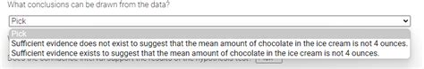 Solved What Conclusions Can Be Drawn From The Data Pick Chegg