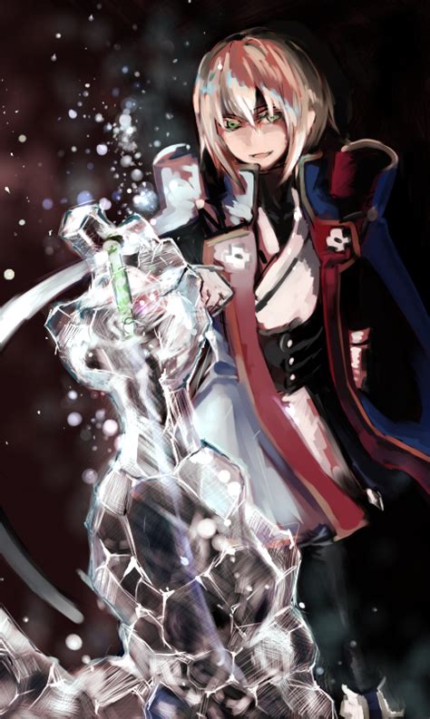 Jin Kisaragi Blazblue Drawn By Aya Min Danbooru