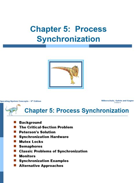 UNIT 2-PART 3 (Process Synchronization) | PDF | Process (Computing) | Concurrent Computing