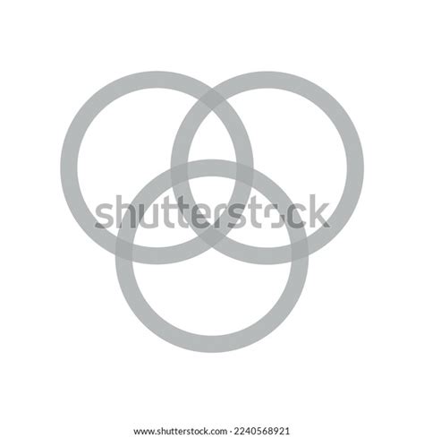 Intersection Three Sets Circles Venn Diagram Stock Vector Royalty Free 2240568921 Shutterstock