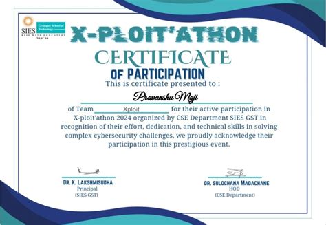 cybersecurity ctf hackathon xploitathon2024 ethicalhacking