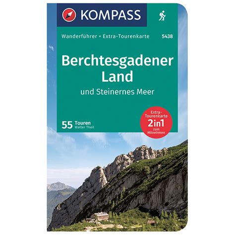 Kompass Berchtesgadener Land Und Steinernes Meer Walking Guide Book