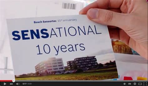 Bosch Sensortec 10 Years Of MEMS Sensors Innovation