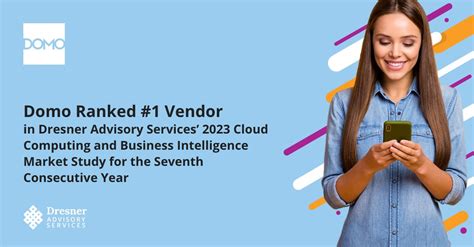 Domo On Linkedin Press Release Domo Ranked 1 Vendor In Dresner Advisory Services 2023…