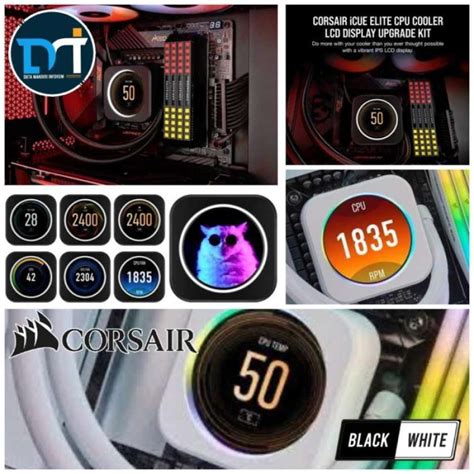 Promo Icue Elite Cpu Cooler Lcd Display Up Kit Diskon 23 Di Seller Scrollbox Store Cengkareng
