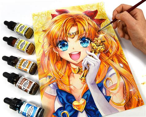 Sailor Venus By Naschi On Deviantart